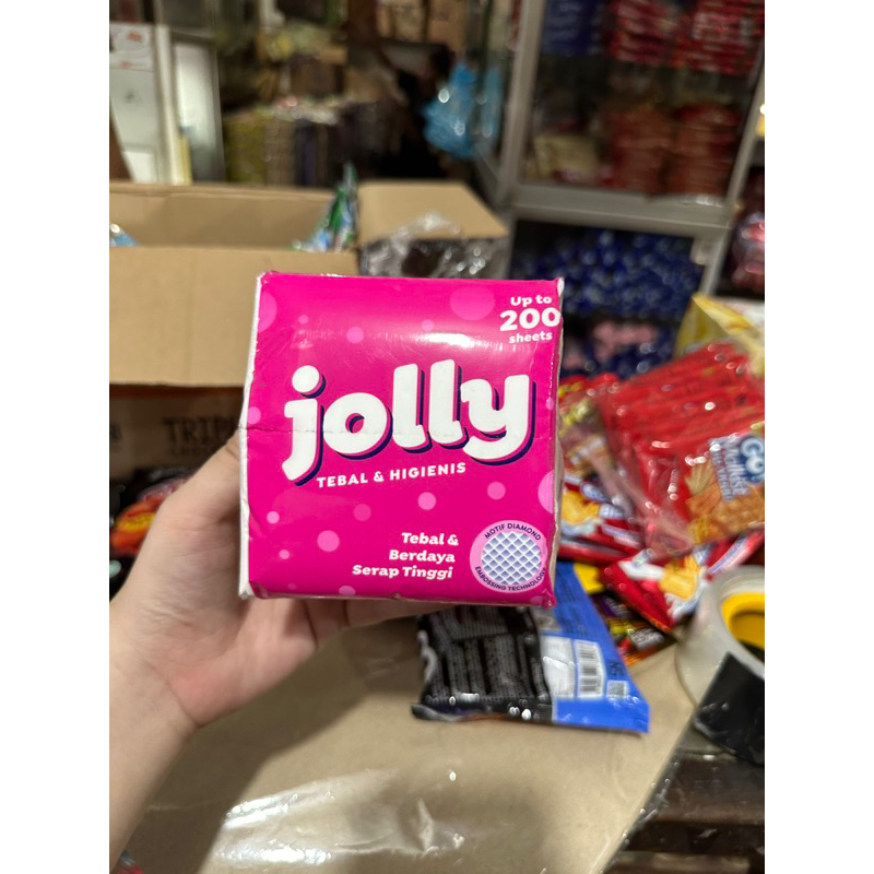 Jolly Tissue 200sheets | Shopee Philippines