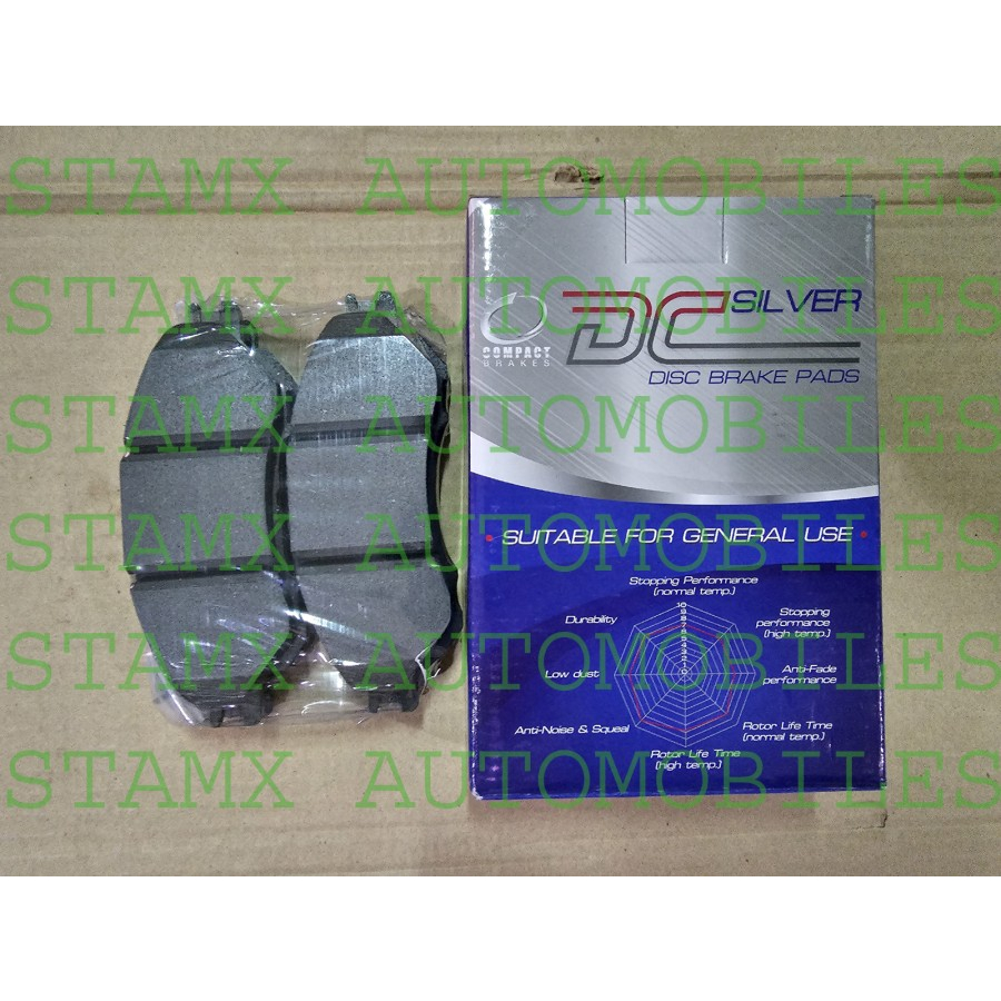 Pair of ORIGINAL Front Brake Pads, COMPACT Brand, Mitsubishi Xpander ...
