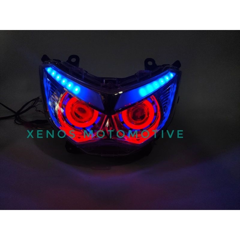 Reflector nmax 155 old led headlight projector nmax lamq | Shopee ...