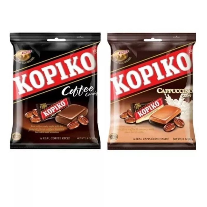 Kopiko Milko Cappuccino Candy Pack 50 items 175 grams | Shopee Philippines