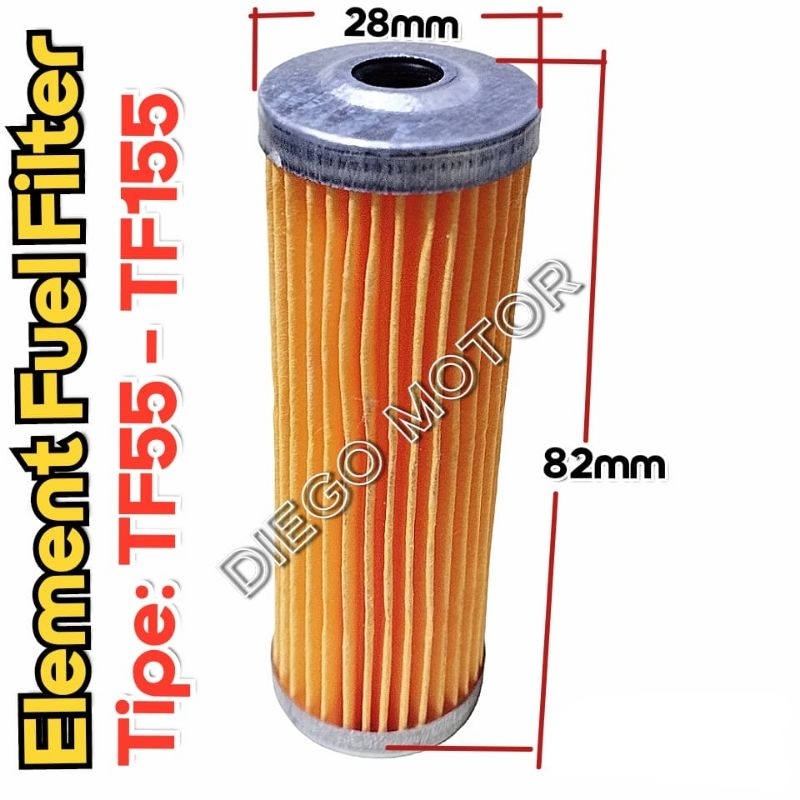 MESIN Element Fuel Filter Yanmar Diesel Engine Diesel Oil Filter TF55 ...