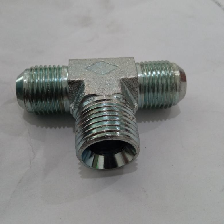 Tee 1/4 jic male x npt male x jic male | Shopee Philippines