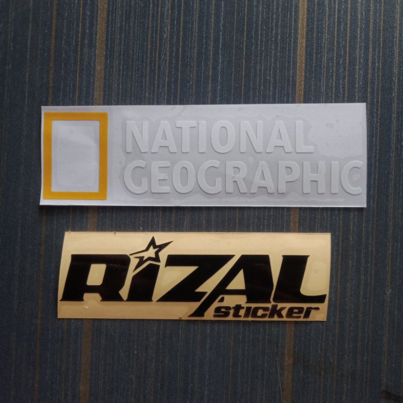 National GEOGRAPHIC STICKER CUTTING STICKER | Shopee Philippines