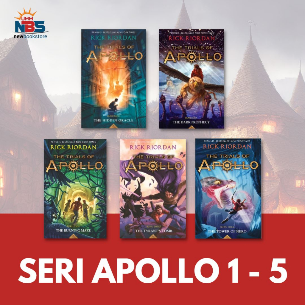 Trial Of Apollo 1 - 5 : 1 The Hidden Oracle, 2 The Dark Prophecy, 3 ...