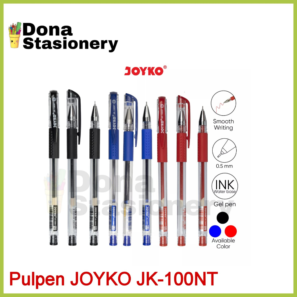 [ 1 PCS ] JOYKO JK 100 PEN / GEL PEN - JK-100 NT | Shopee Philippines