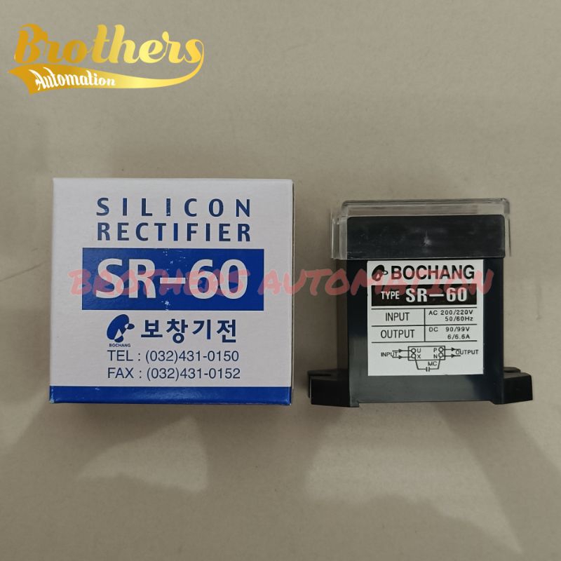 Brake Rectifier SR-60 BOCHANG SR60 KOREA | Shopee Philippines