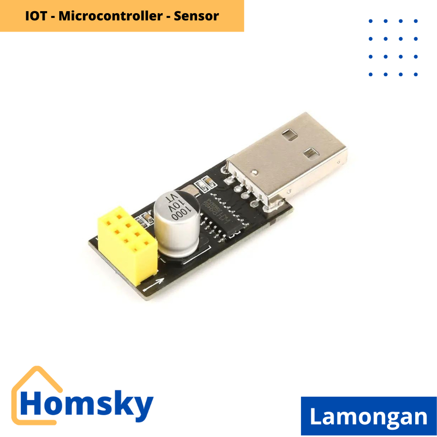 Esp8266 ESP-01 USB Programmer CH340 TTL UART - Homsky | Shopee Philippines