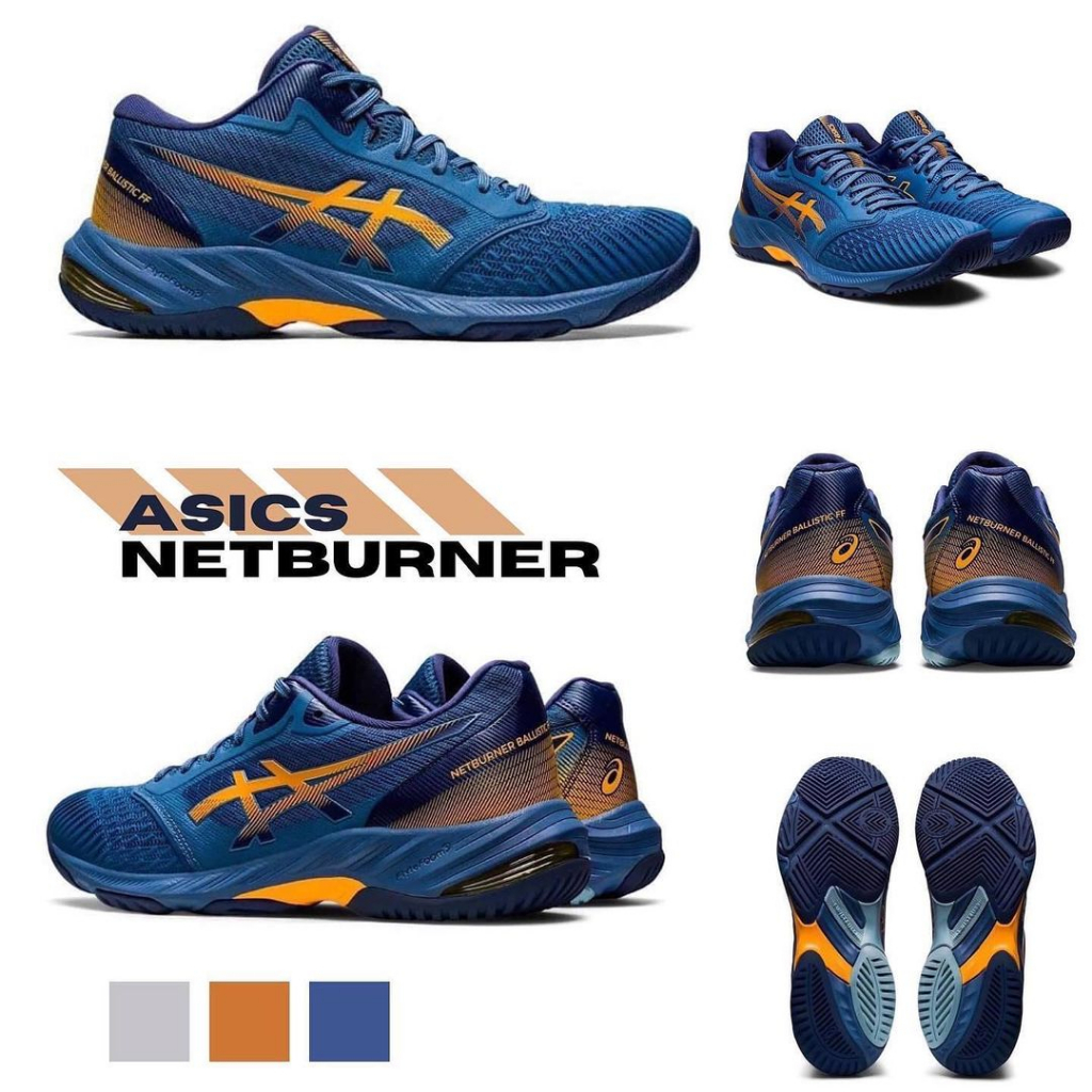 Netburner Ballistic FF MT3 Blue Volleyball Sports Shoes Quality Import ...