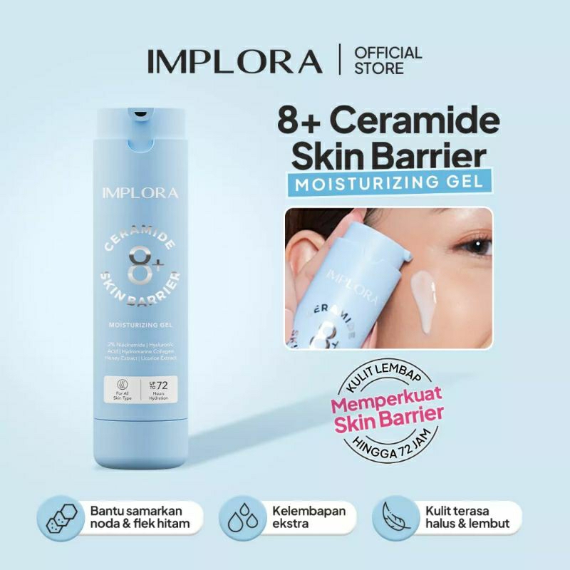 Implora 8+ CERAMIDE SKIN BARRIER MOISTURIZING GEL/IMPLORA MOISTURIZING ...