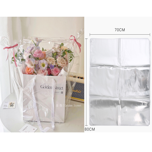 Plastic WRAPPING BOUQUET OPP PROTECTIVE COVER 70 X 80 CM RETAIL PER PCS ...