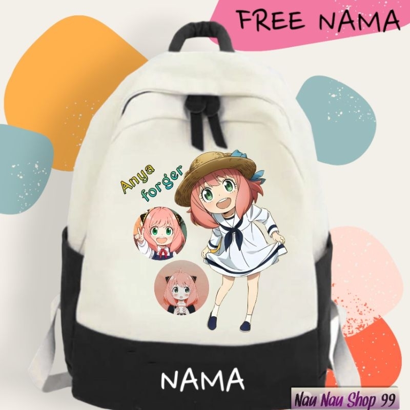 Anya FORGER Children's Backpack (FREE Name) | Shopee Philippines