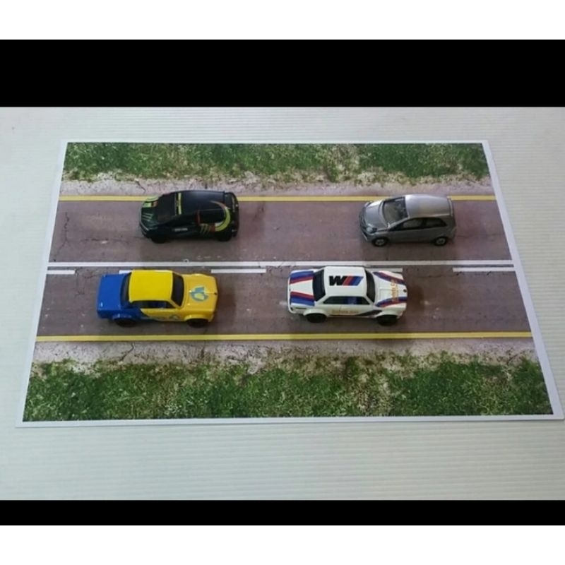 Diorama papercraft for asphalt roads code 8 | Shopee Philippines