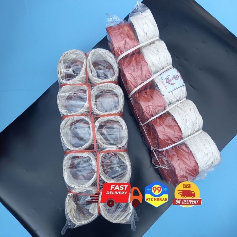 1000-20 Contents Of Retail Color Rafia Rope 1000/ Plastic Rope/ Rafia ...
