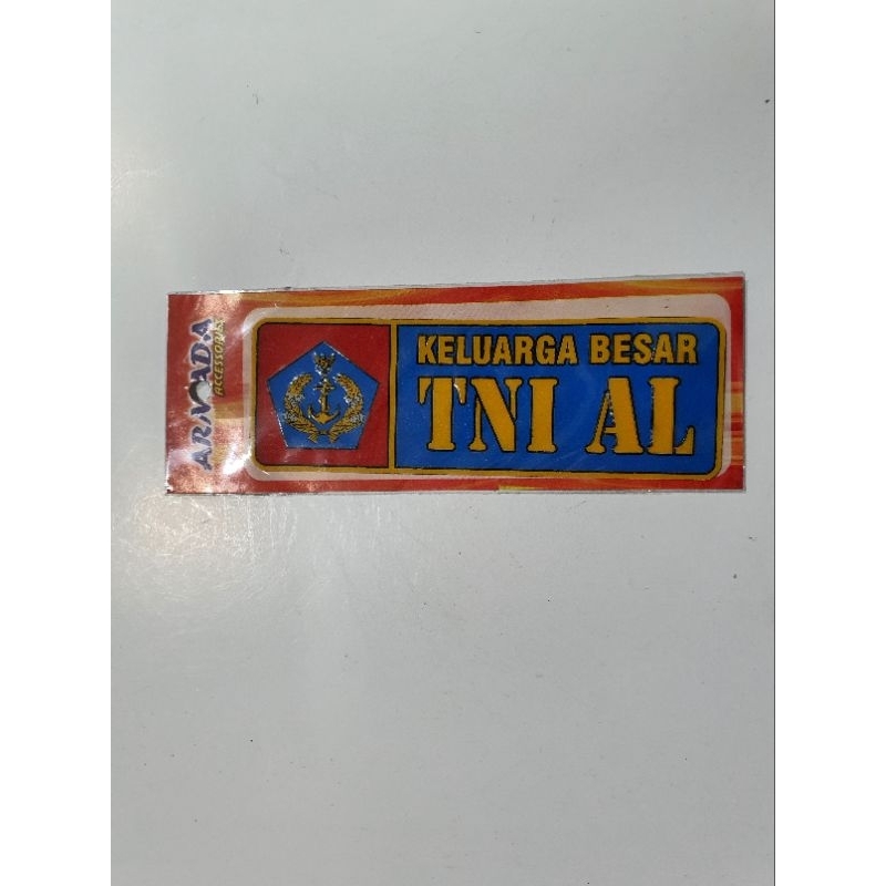 Tni Al's Large Family Long PVC Sticker | Army Long Glossy PVC Sticker ...