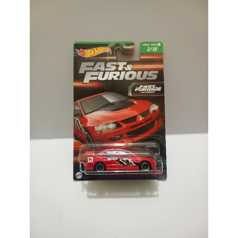 Hot wheels Mitsubishi Lancer Evolution IX Series 2023 Wave 2 | Shopee ...