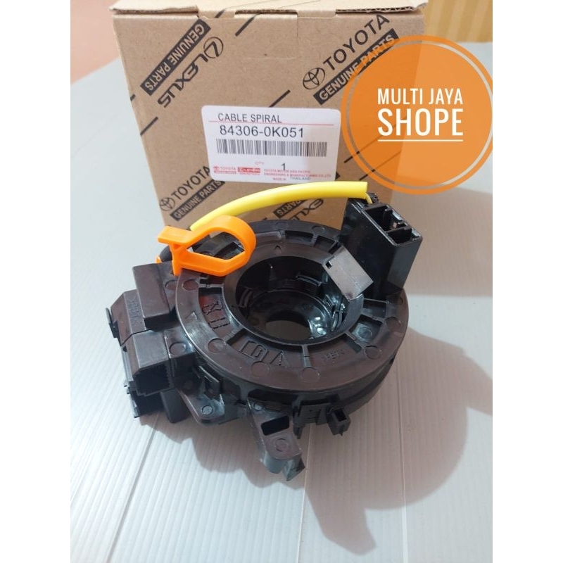 Spiral Horn Cable Innova Hilux Fortuner 2008-2015 Audio Control Stir ...