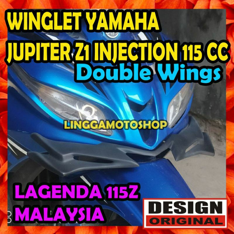 Winglet YAMAHA JUPITER Z1 INJECTION 115 CC * LAGENDA 115 FI * wing ...