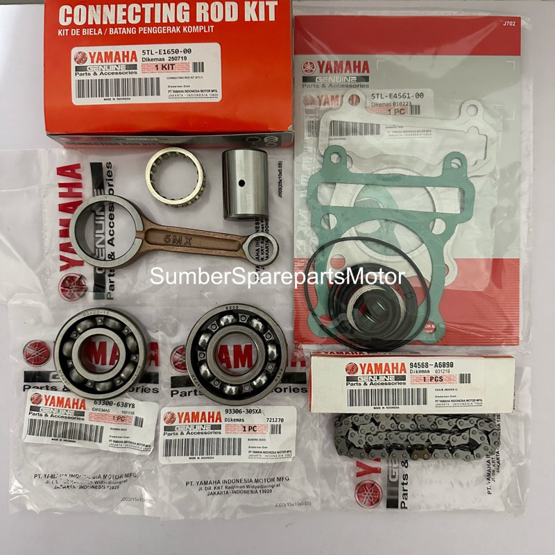 Complete Package Of Piston Handlebar+Bearing Crucket Axle Left Right ...