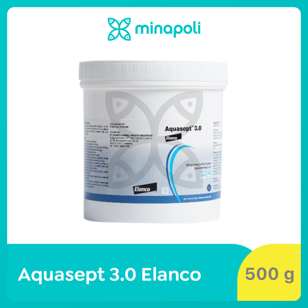 Elanco Aquasept Shrimp and Fish Pond Disinfectant, 500 gram packaging ...
