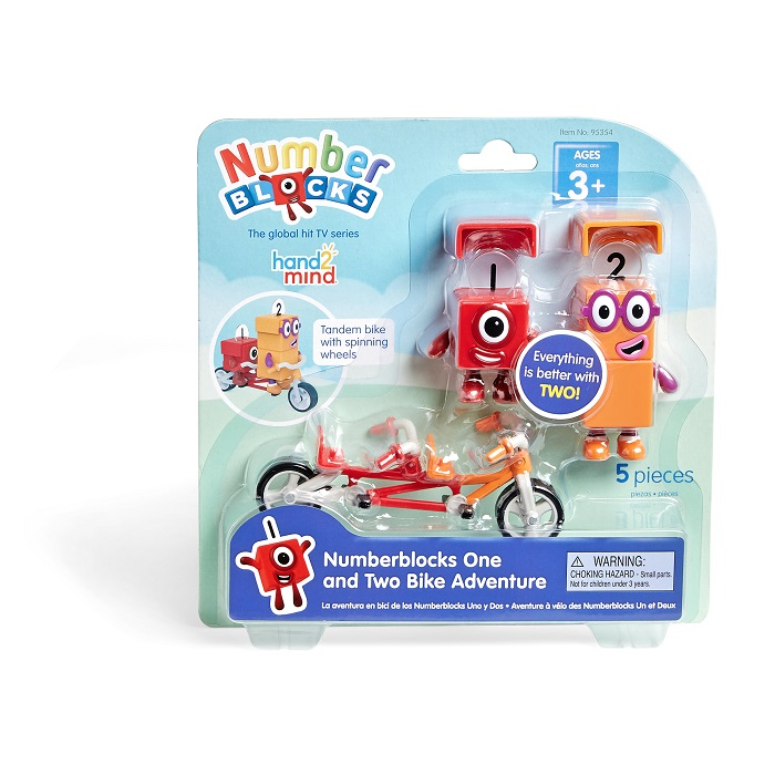 Hand2Mind Numberblocks - One and Two Bike Adventure, Numberblock 1 and ...