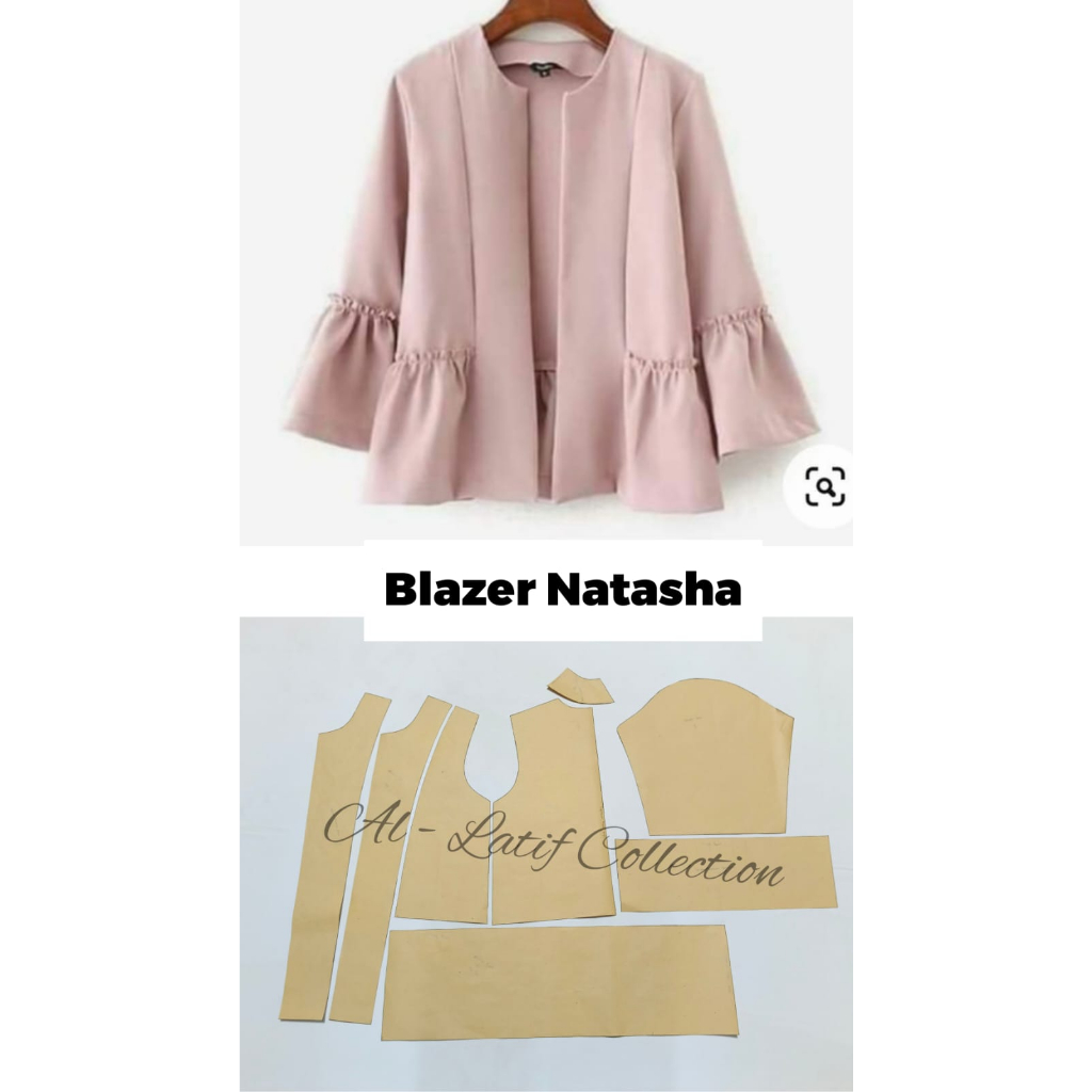 Trace Pattern / Instant Pattern for BLAZER NATASHA | Shopee Philippines