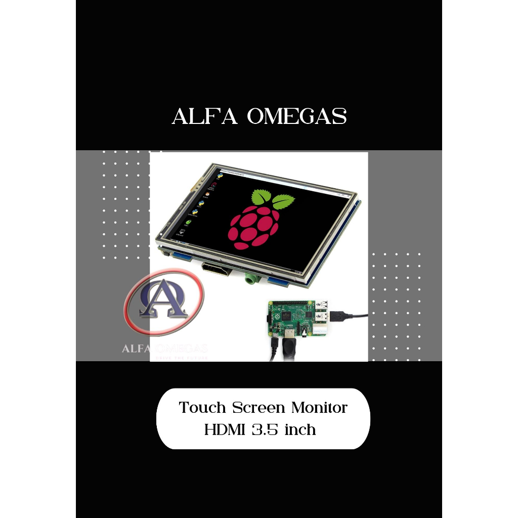 Lcd HDMI 3.5 inch Raspberry Pi touchscreen LCD HDMI 3.5" | Shopee ...