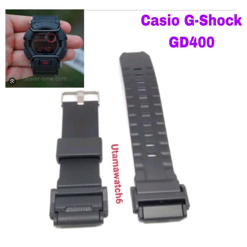 Strap / Strap for Casio G-SHOCK GD-400,GD 400-GD 400 Watches | Shopee ...