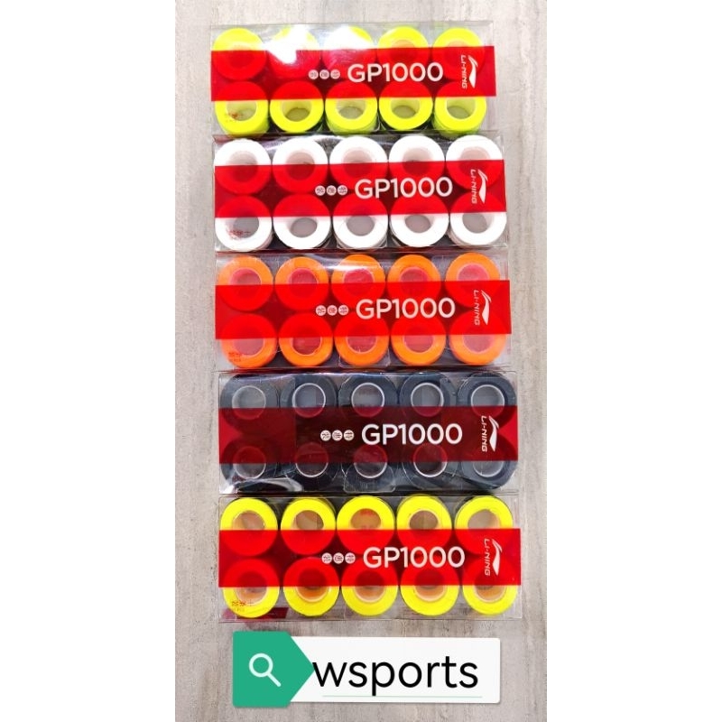 Original LiNing GP 1000 GP1000 Badminton Grip | Shopee Philippines