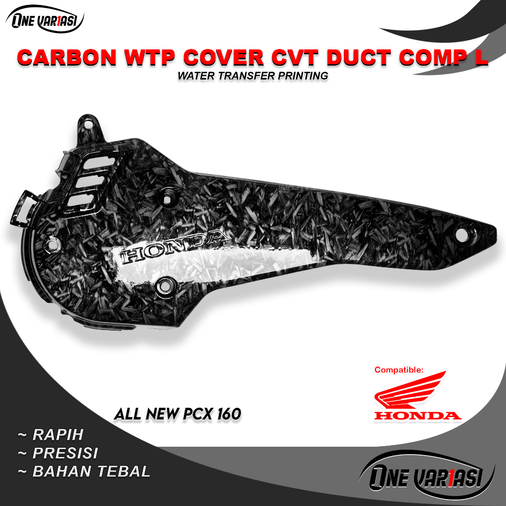 Cover DUCT DUK PCX 160 CARBON FORGED KECAN PCX 160 KEPANAN CVT PCX ...