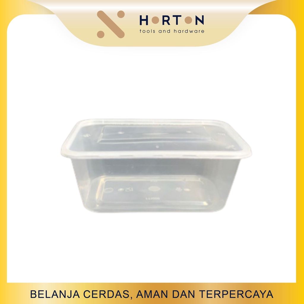 Plastic Lunch Box / Thinwall / Rectangular Food Container Box 2000ml ...