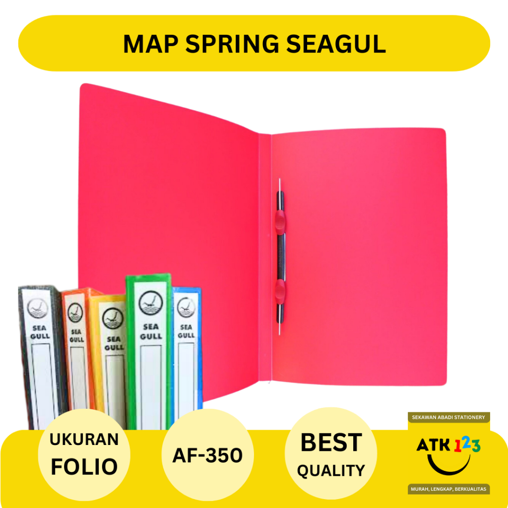Map Spring File Map Snell Map Seagull AF-350 Folio Thick Cover | Shopee ...