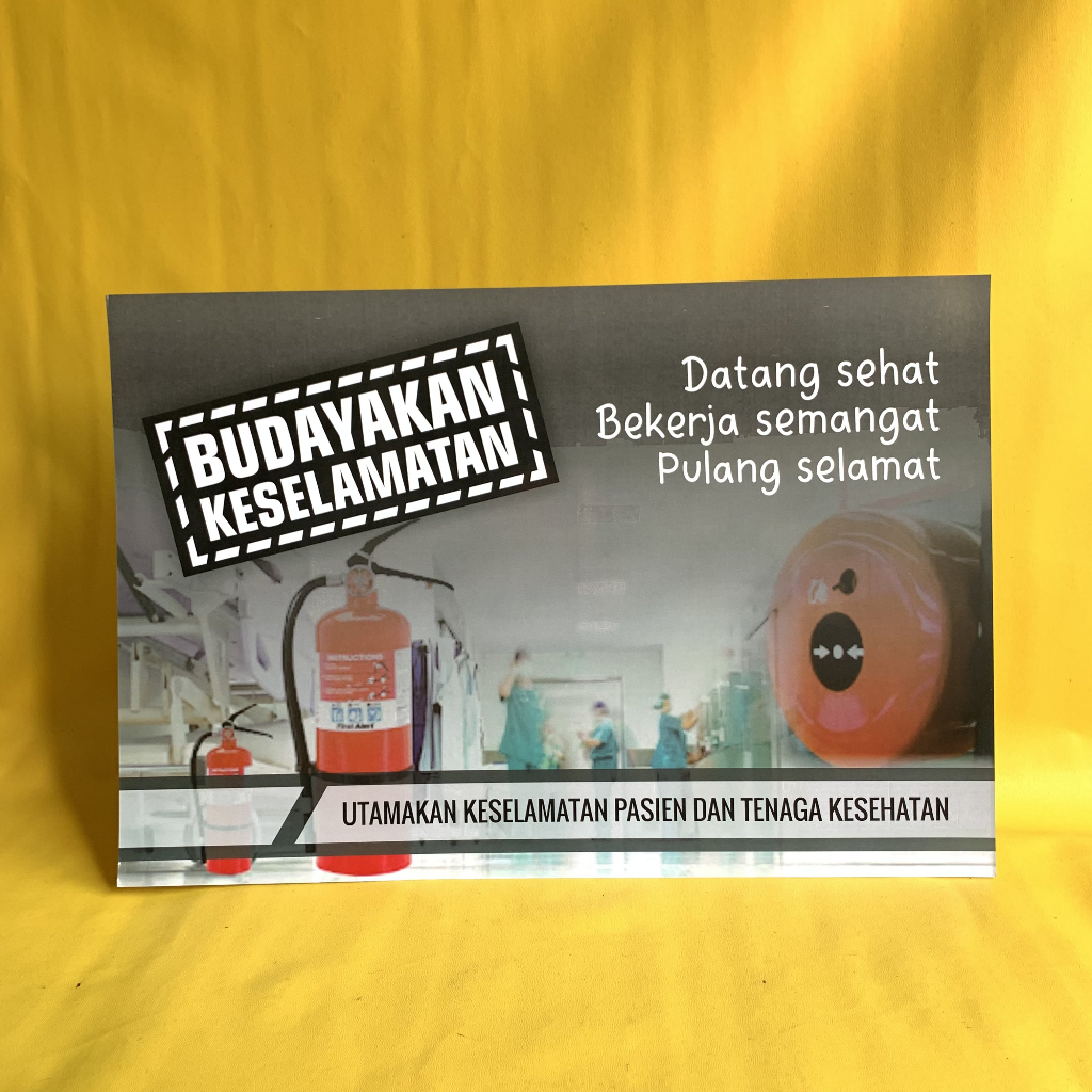 K3 Poster | Safety Culture Poster | Poster Prioritize Patient Safety ...