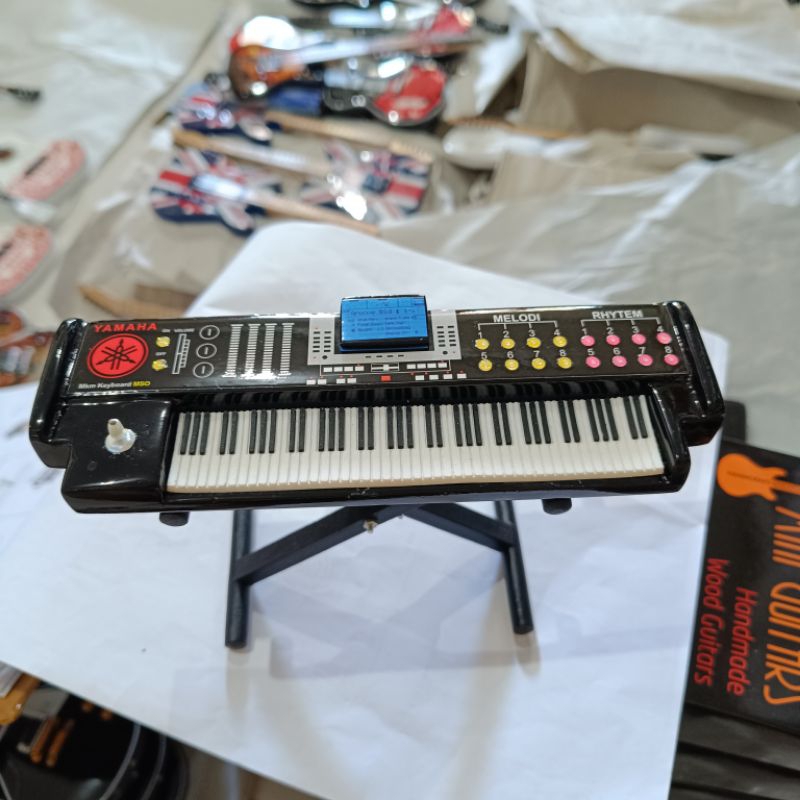 Miniature keyboard black color Home Decoration Display Decoration ...