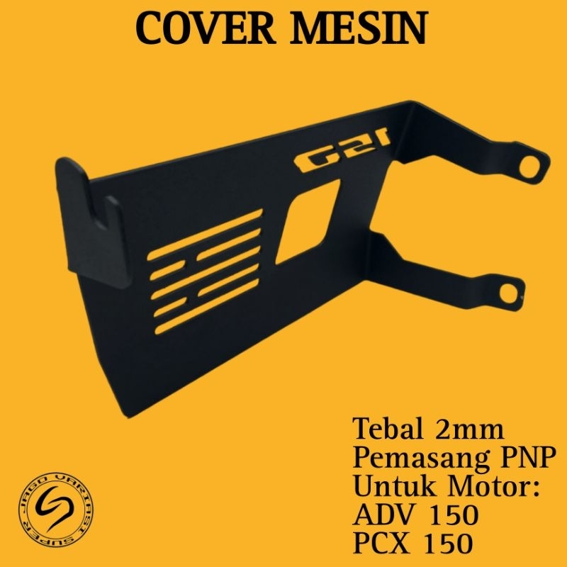 MESIN Engine Cover ADV 150 PCX 150 Engine CrankCase Protector ADV 150 ...