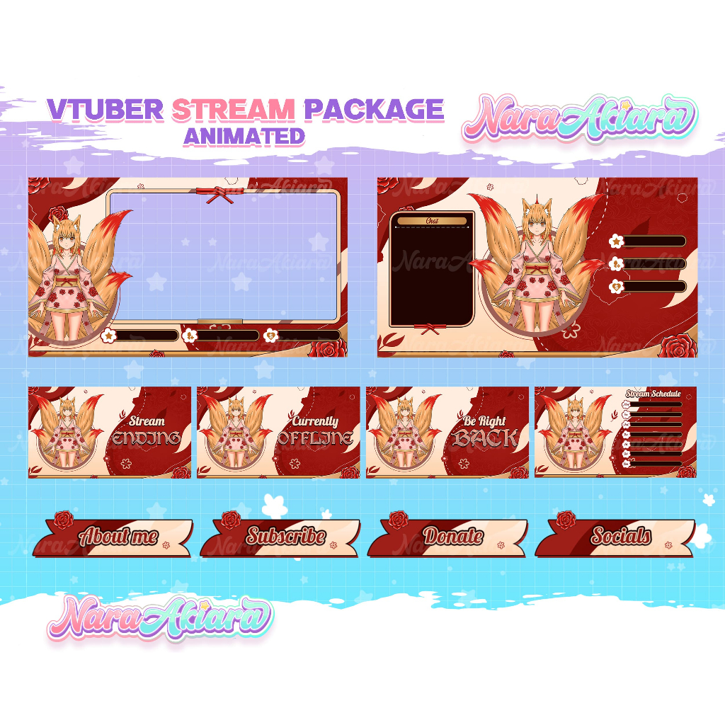 Your Streaming Upgrade with Quality Overlay Package, Professional ...