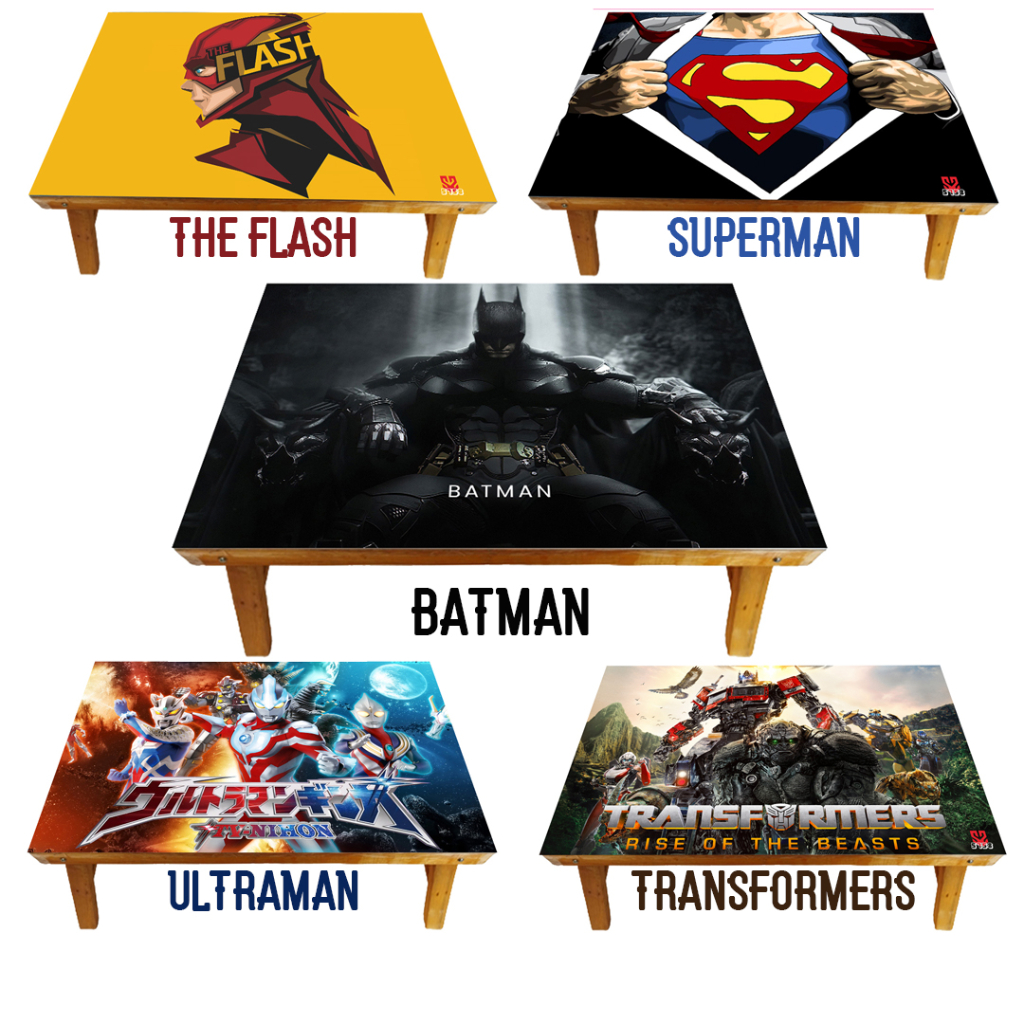 Transformers BATMAN THE FLASH SUPERMAN ULTRAMAN Character Folding Study ...