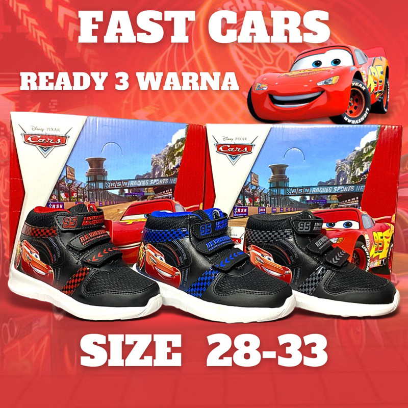 Horizon - Boys Sneaker Shoes With Cool Fast Cars Motif Original Santica ...