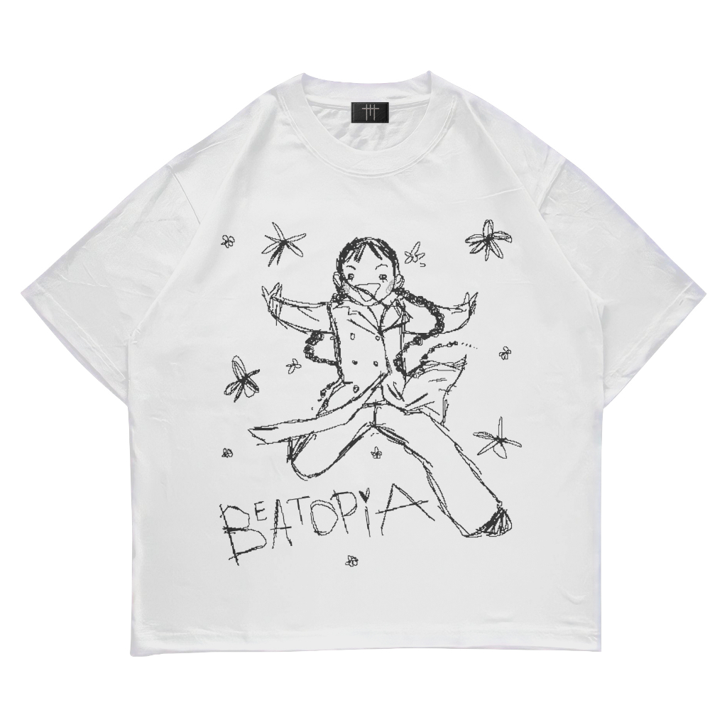MEGABLAST – BEATOPIA OVERSIZE COMBED T-SHIRT 24S | Shopee Philippines