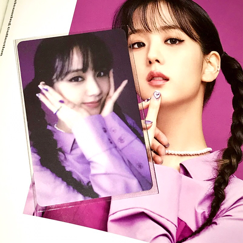 Jisoo BLACKPINK OFFICIAL welcoming collection PHOTOCARD 2022 // wc22 | Shopee Philippines
