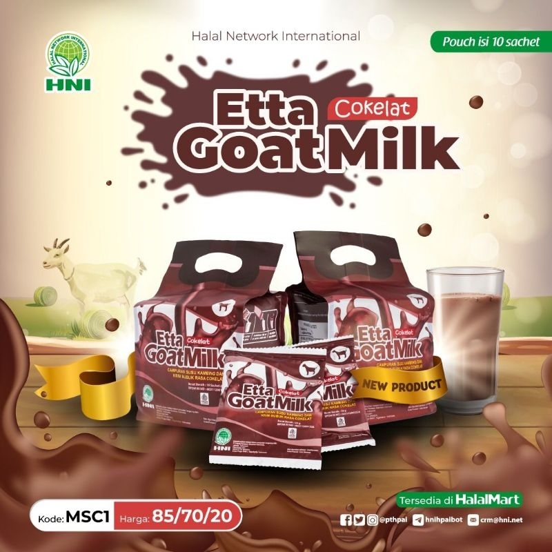 Etta GOAT MILK Chocolate HN/EGM Chocolate HNI ORI BPOM | Shopee Philippines