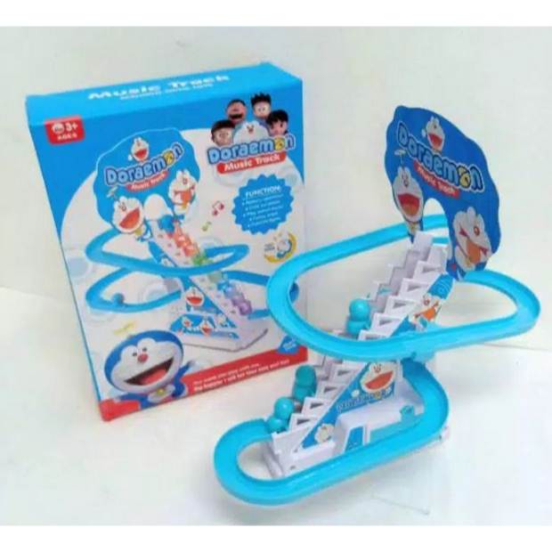Doraemon Track Toy Climbing Stairs Sliding Children 3 4 Years ...