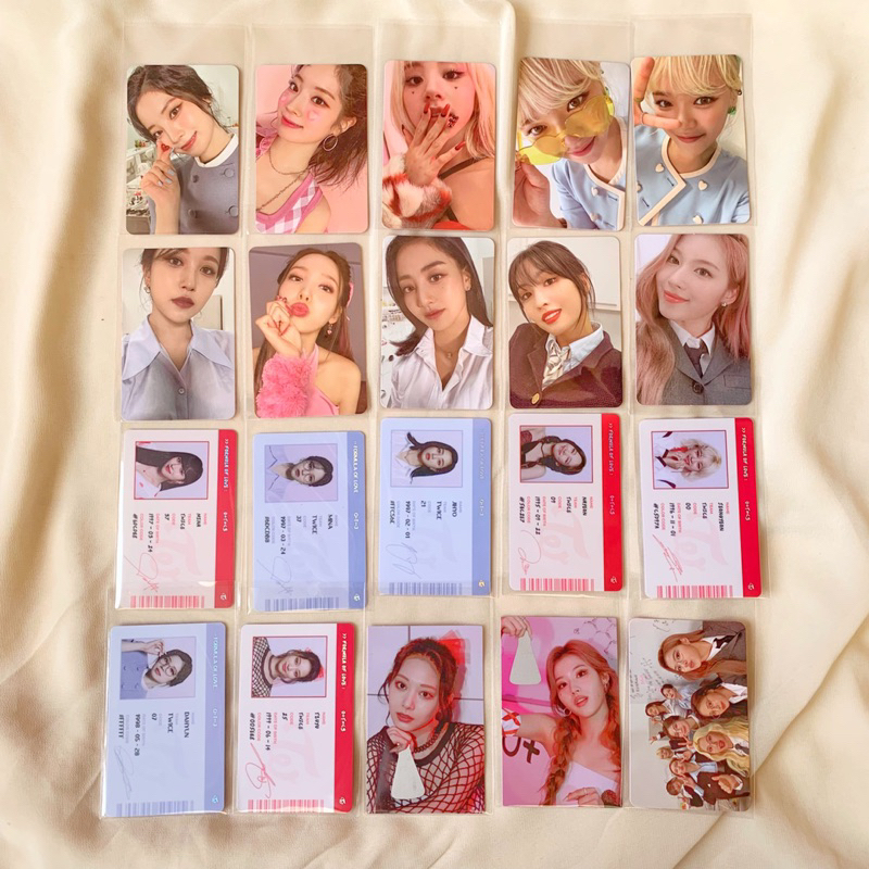 PHOTOCARD TWICE DAHYUN CHAEYOUNG JEONGYEON NAYEON MOMO SANA MINA JIHYO FOL FORMULA OF LOVE ...
