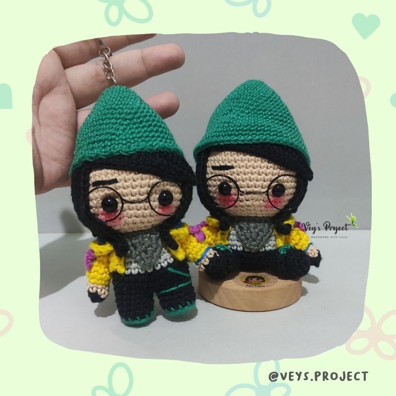 GANTUNGAN Killjoy Doll Package And Killjoy Keychain - Killjoy Valorant ...