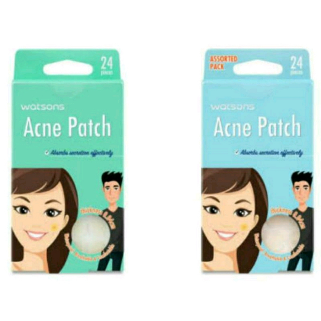 Watsons Acne Patch Pimple Patch Acne Treatment (24 pcs) | Shopee ...