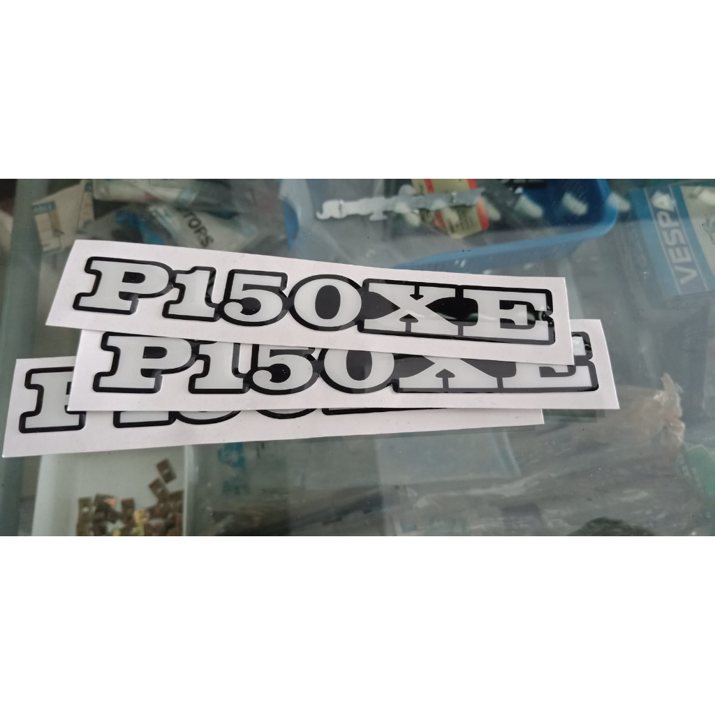 Vespa Emblem / Emble Vespa P 150 XE / Exclusive Excel Vespa Emblem ...