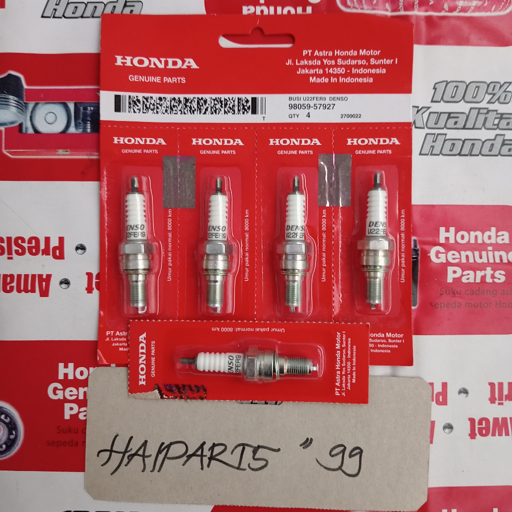 Spark plug DENSO U22FER9 Spark plug SOLD IN UNITS Vario carbu original ...