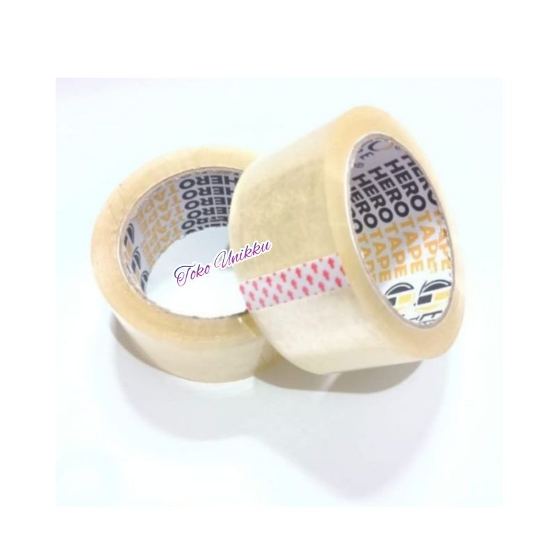 Hero Tape Duct Tape 48mm x 100yard Clear / OPP Duct Tape Insulating ...