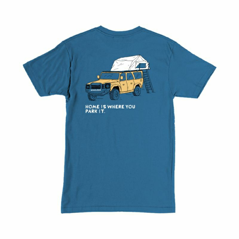 Wheelger Camper II Tshirt - BLue Mountain) | Shopee Philippines