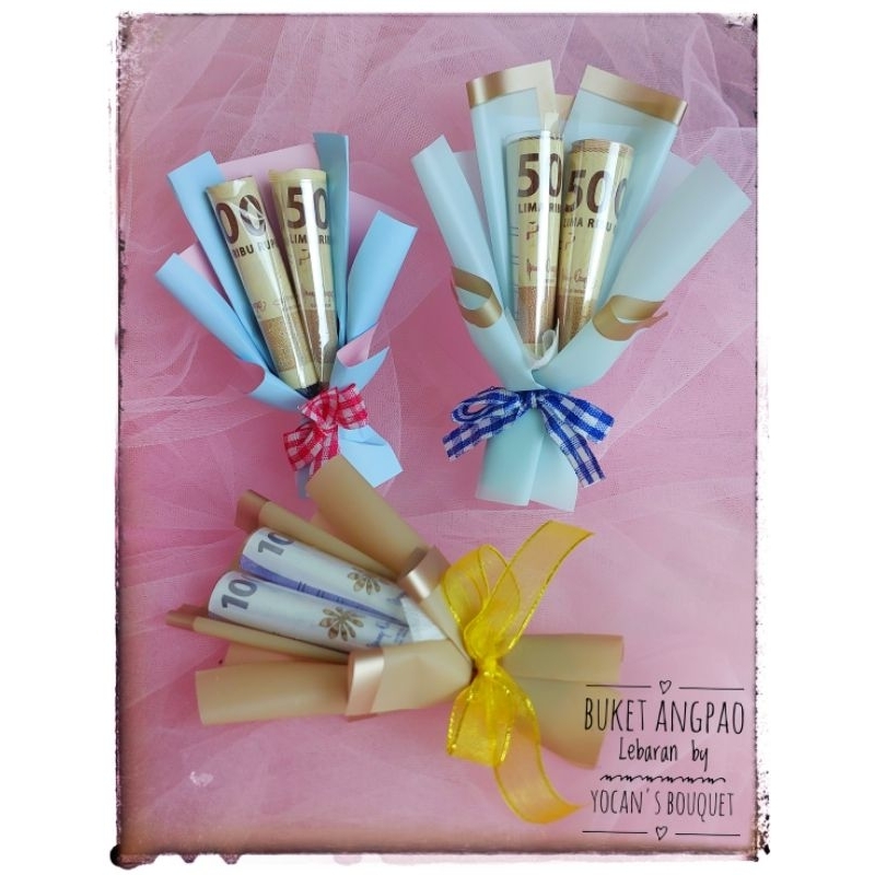 Eid Mini Bouquet Eid Angpao Eid Envelope Mini Money Bucket | Shopee ...
