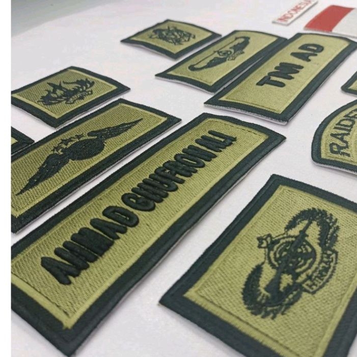 FULL 1 SET LATEST MODEL 2022 TNI AD ATTRIBUTES NAME BOARD | Shopee ...